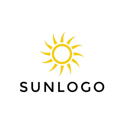 Premium Vector Simple Sun Logo Design Template