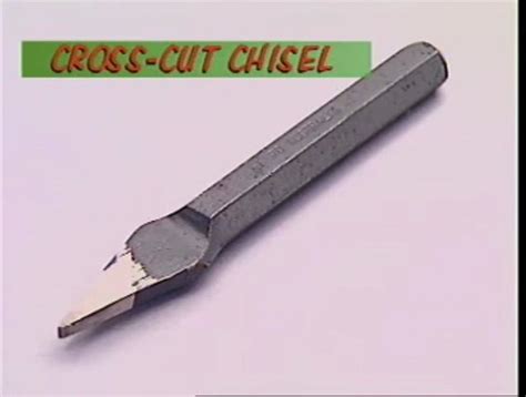 Cross Cut Chisel