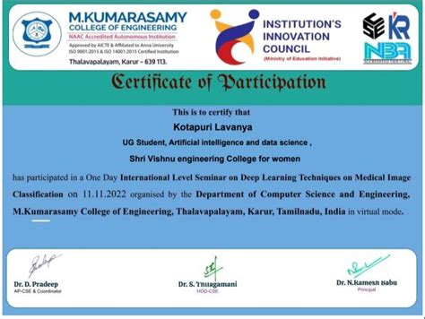 Lavanya Kotapuri On Linkedin Kumaraswamy