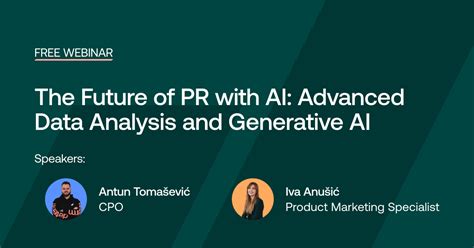 The Future Of Pr With Ai Advanced Data Analysis And Generative Ai