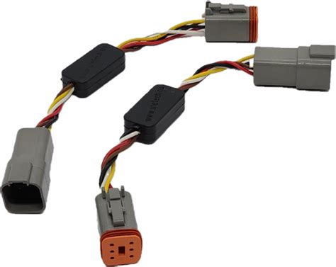 Sequential Light Rectifier Pair With Deutsch Plugs