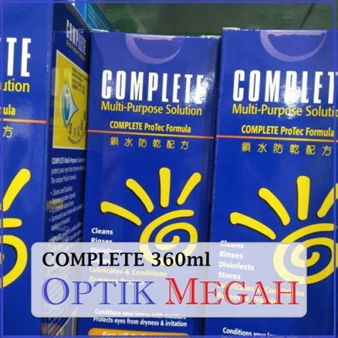 Promo Complete Multi Purpose Solution 360ml Cairan Softlens Diskon 3 Di Seller Serenaa Shop