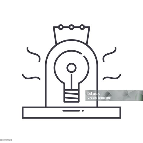 시작 인큐베이터 아이콘 선형 절연 일러스트레이션 얇은 선 벡터 웹 디자인 기호 흰색 배경에 편집 가능한 스트로크가 있는 개요 개념 기호 가속 페달에 대한 스톡 벡터 아트 및