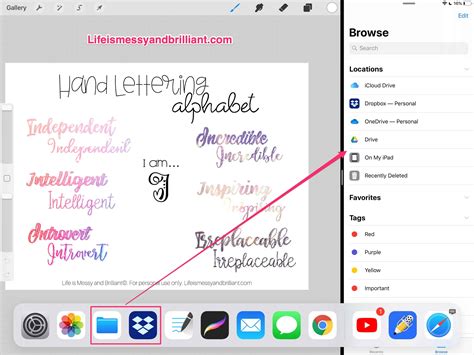 How To Import Pictures And Brushes Into The Procreate Ipad App