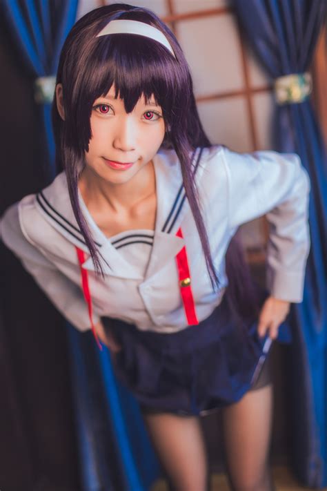 Charming Kasumigaoka Utaha Bunny Girl Cosplay Sankaku Complex