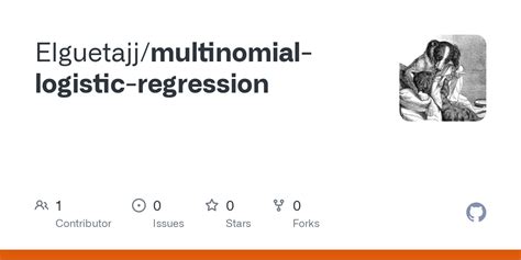 github elguetajj multinomial logistic regression