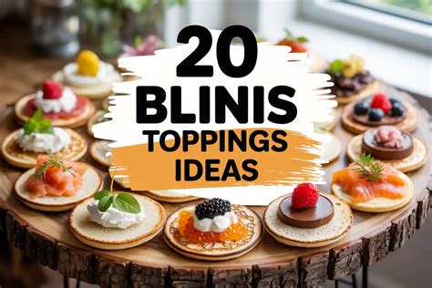 20 Blini Toppings Tiny Pancakes Big Flavor Long Suppering Food Ideas