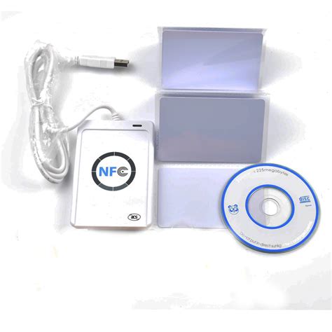 USB ACR U NFC Contactless Smart Ic Card Reader And Writer Support All Types Pcs MHz