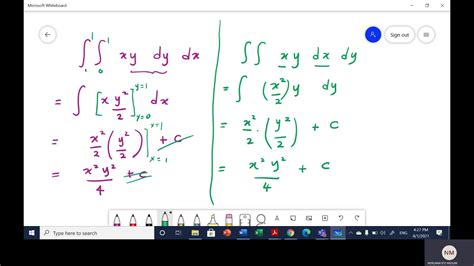 Multiple Integral Part 1 Youtube