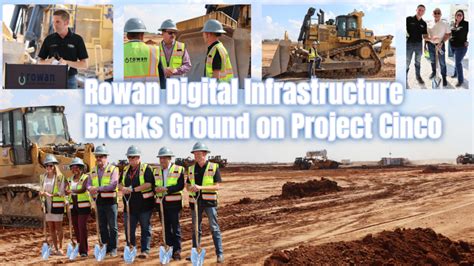 Rowan Digital Breaks Ground On Project Cinco In Lytle Lytle High School