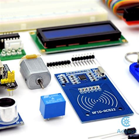 Adeept Rfid Starter Kit For Raspberry Pi 4 3 Model B B Stepper Motor