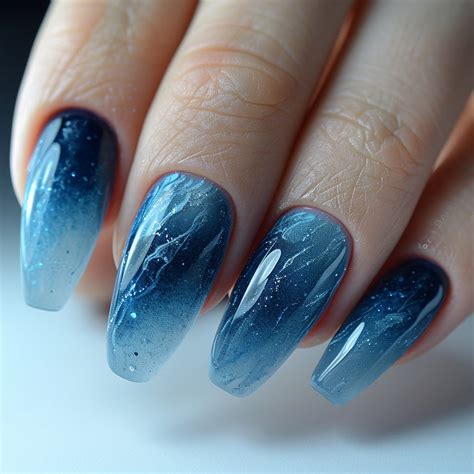Blue Ombre Nails Pinterest At Liam Dun Blog