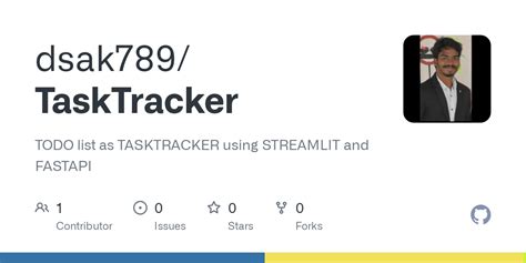 Issues Dsak789 TaskTracker GitHub