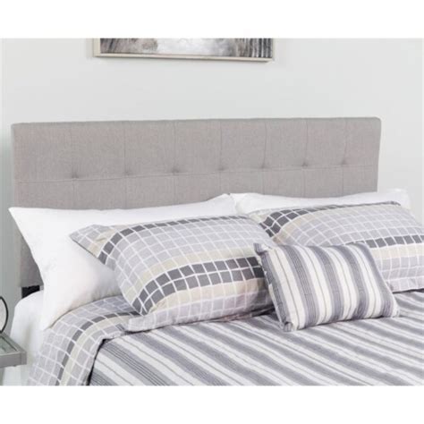 Queen Headboard Gray Fabric Queen Kroger