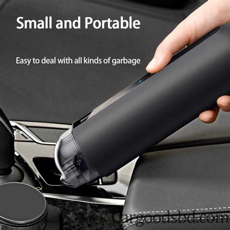 Baseus A2 Car Vacuum Cleaner – black – Cargoods BD