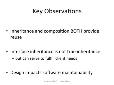 Object Oriented Design Multiple Inheritance C And C Ppt