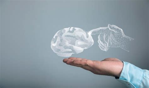 Premium Photo Clicks On The Brain From The Network