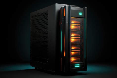 Premium Ai Image Server Host Computer Workstation