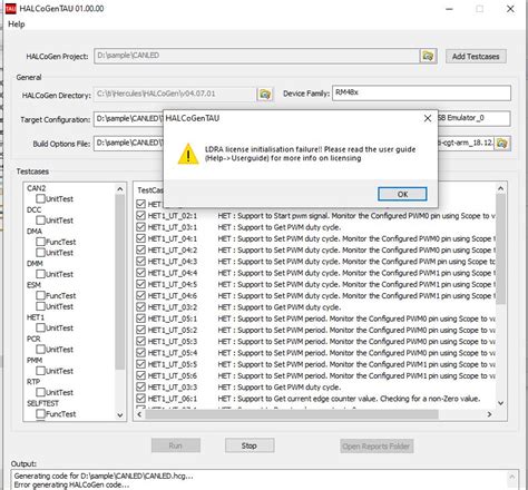 Rm48l952 Safeti Halcogen Csp Arm Based Microcontrollers Forum Arm Based Microcontrollers
