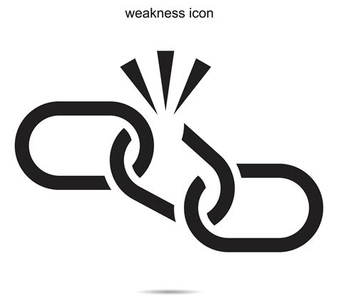 Weakness Icon Vector Illustration 29341553 Vector Art At Vecteezy