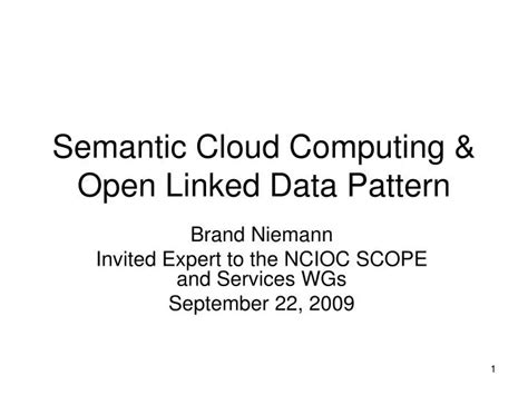ppt semantic cloud computing and open linked data pattern powerpoint