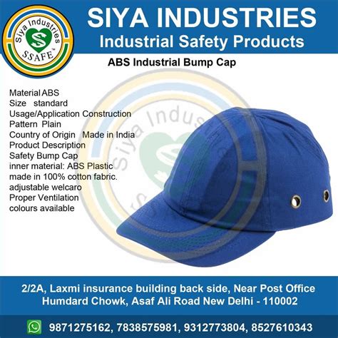 Abs Safety Bump Cap At ₹ 350piece In New Delhi Id 2851277007573
