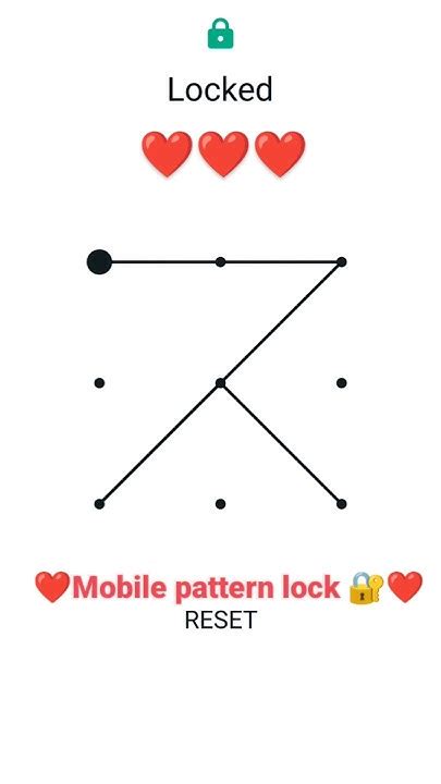 New Mobile🙏 Patten Lock🔐🔐 Youtubeshort Viral Youtube