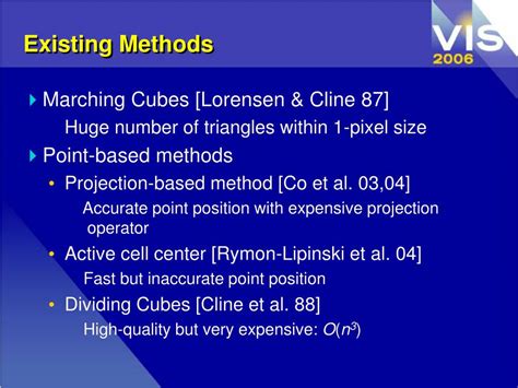 Ppt Interactive Point Based Isosurface Exploration And High Quality Rendering Powerpoint
