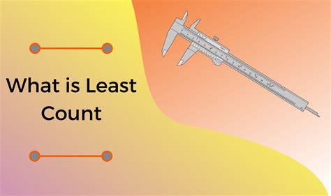 How To Calculate Least Count Of Vernier Caliper Vernier Caliper