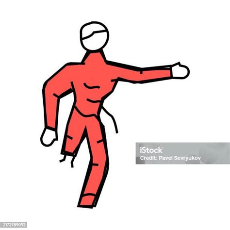 악 좀비 아이콘 컬러 일러스트 걷기에 대한 스톡 벡터 아트 및 기타 이미지 걷기 계시록 공포 무서움 Istock