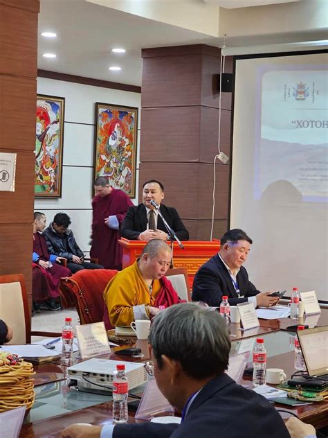 “ХОТОН УГСААТНЫ ТҮҮХ ӨВ СОЁЛ” ЭРДЭМ ШИНЖИЛГЭЭНИЙ ХУРАЛ ГАНДАНТЭГЧЭНЛИН