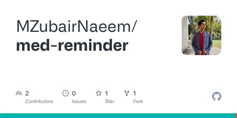 Github Mzubairnaeem Med Reminder