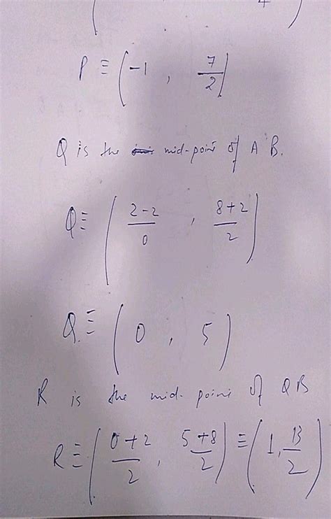 1 7 coordinates of the points which divide the line segment joining a 2 2 andn
