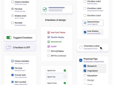 Checkbox Ui Design A Comprehensive Guide For Enhancing Ux And