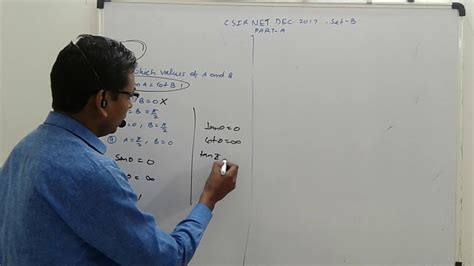 Csir Net Dec 2017 Set B Qno 14 Mathematics Answer Key Part A Youtube
