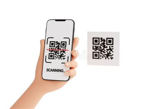 Phone Scanning Qr Code Cartoon Stock Illustrations 329 Phone Scanning Qr Code Cartoon Stock