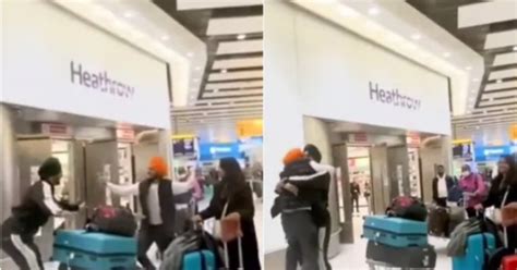 दोस्त को Airport से लेने आया शख्स उसे देखते ही करने लगा भांगड़ा