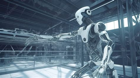 best collaborative robot powerpoint background for presentation