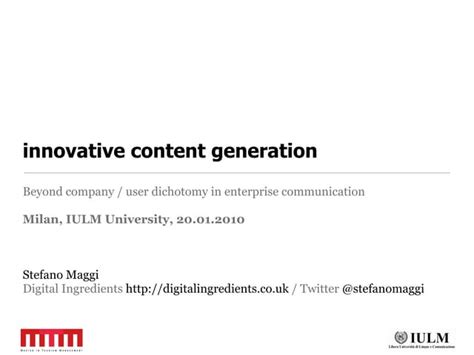 Crowdsourcing Experience Innovative Content Generation English Ppt