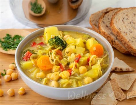 Hearty And Fresh Chickpea Broccoli Soup Wellnessdove