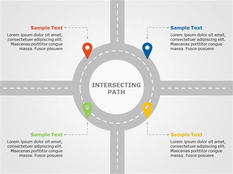 Intersecting Path 06 Intersecting Path Templates Slideuplift