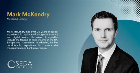 Mark Mckendry Joins Seda Experts Capital Markets And Digital Assets