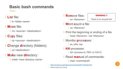 basic linux bash pptx operating systems computer software and applications