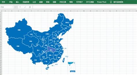 Excel数据地图教程详解 知乎