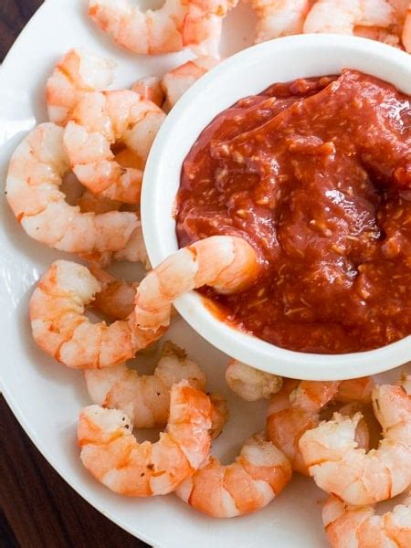 Shrimp Cocktail Sauce Recipe Easy Classic Seafood Sauce