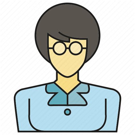 Avatar Face Human Nerd People Person Woman Icon Download On Iconfinder