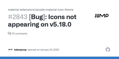 [bug] Icons Not Appearing On V5 18 0 · Issue 2843 · Material Extensions Vscode Material Icon