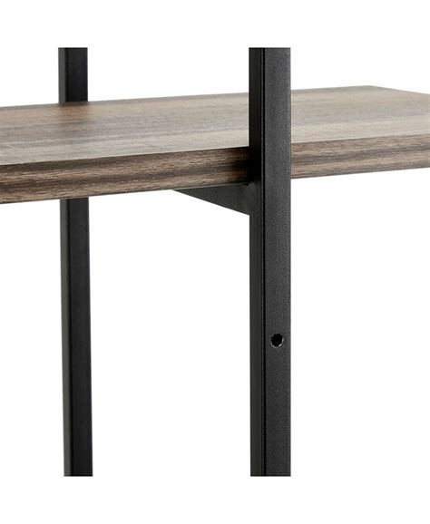 Danya B Antigua Crossed Double Rectangle Shelf Unit Macys