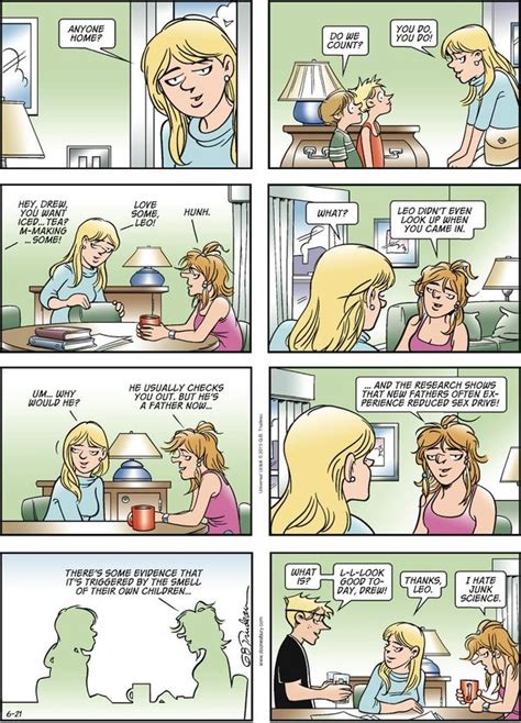 A Comic Strip With Two Women Talking To Each Other And One Man Sitting At A Table