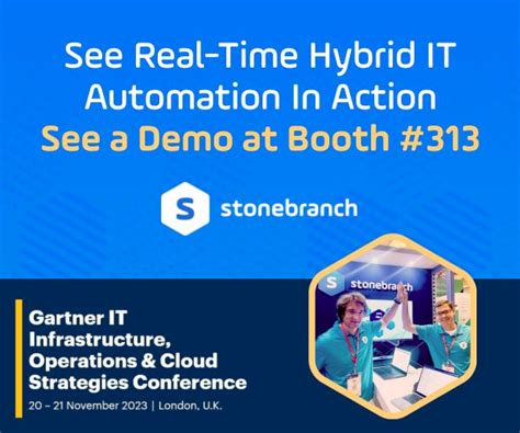 stonebranch on linkedin gartneriocs gartner london automation it gartneriocslondon gartnerio
